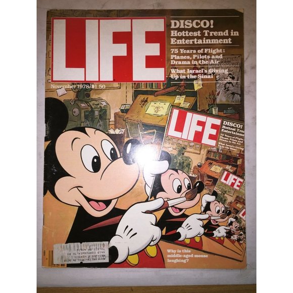 life | Other | Vintage Collectible Mickey Mouse Life Magazine November ...